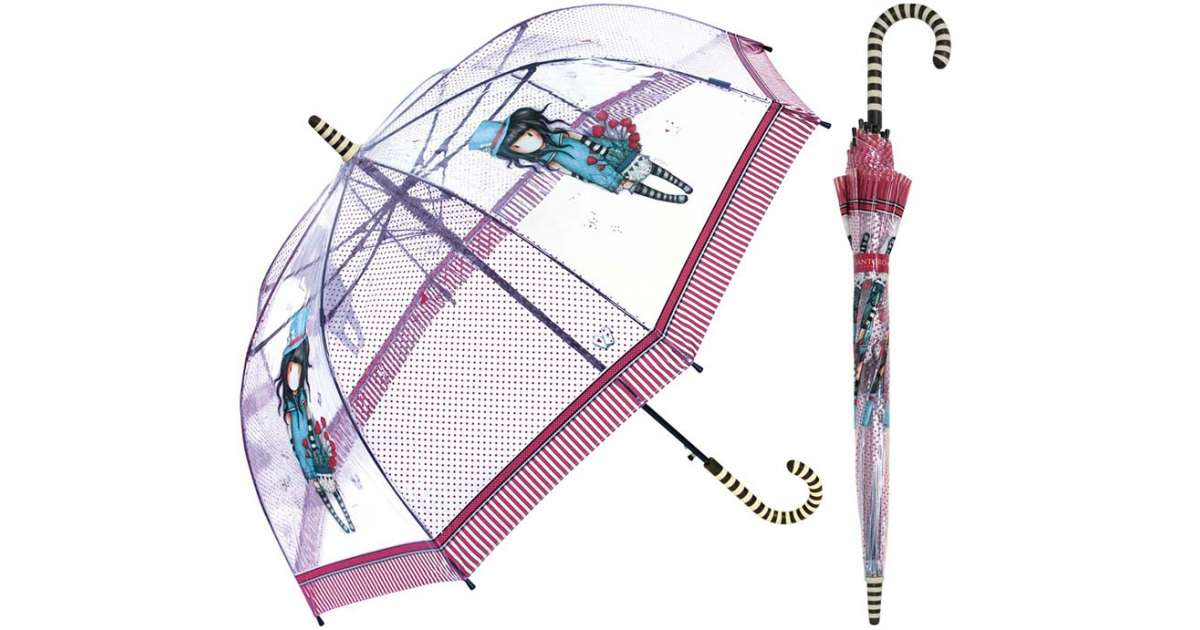 Santoro London - Průhledný Deštník - Gorjuss - The Hatter (Red ...